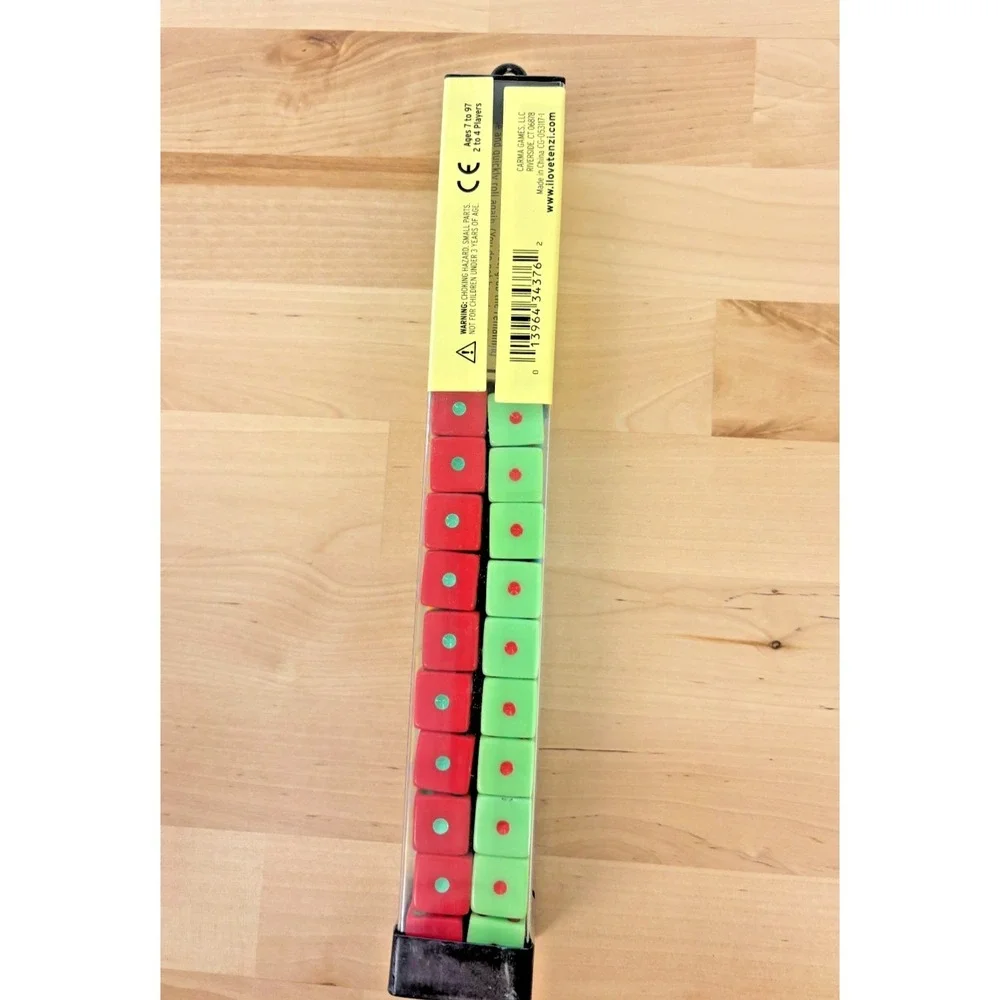 Carma Games, LLC | Games | Tenzi Dice Game 4 Colors Yellow Red Blue ...